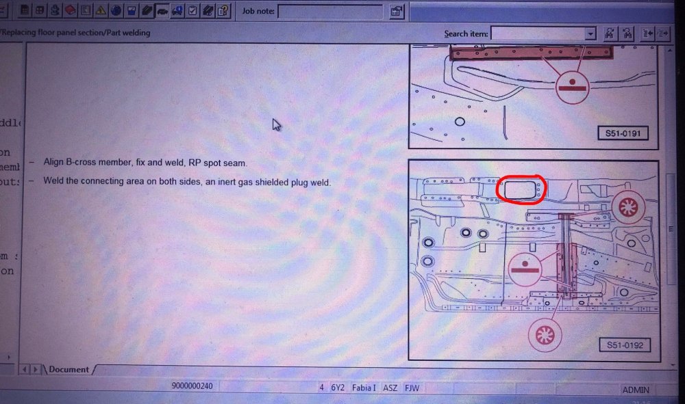 Drivers side crash sensor location - Skoda Fabia Mk1 (1999-2007) - BRISKODA