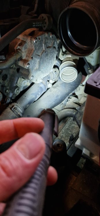 G62 Coolant Temperature sensor placement 2.0TDI BMM Engine - Skoda ...