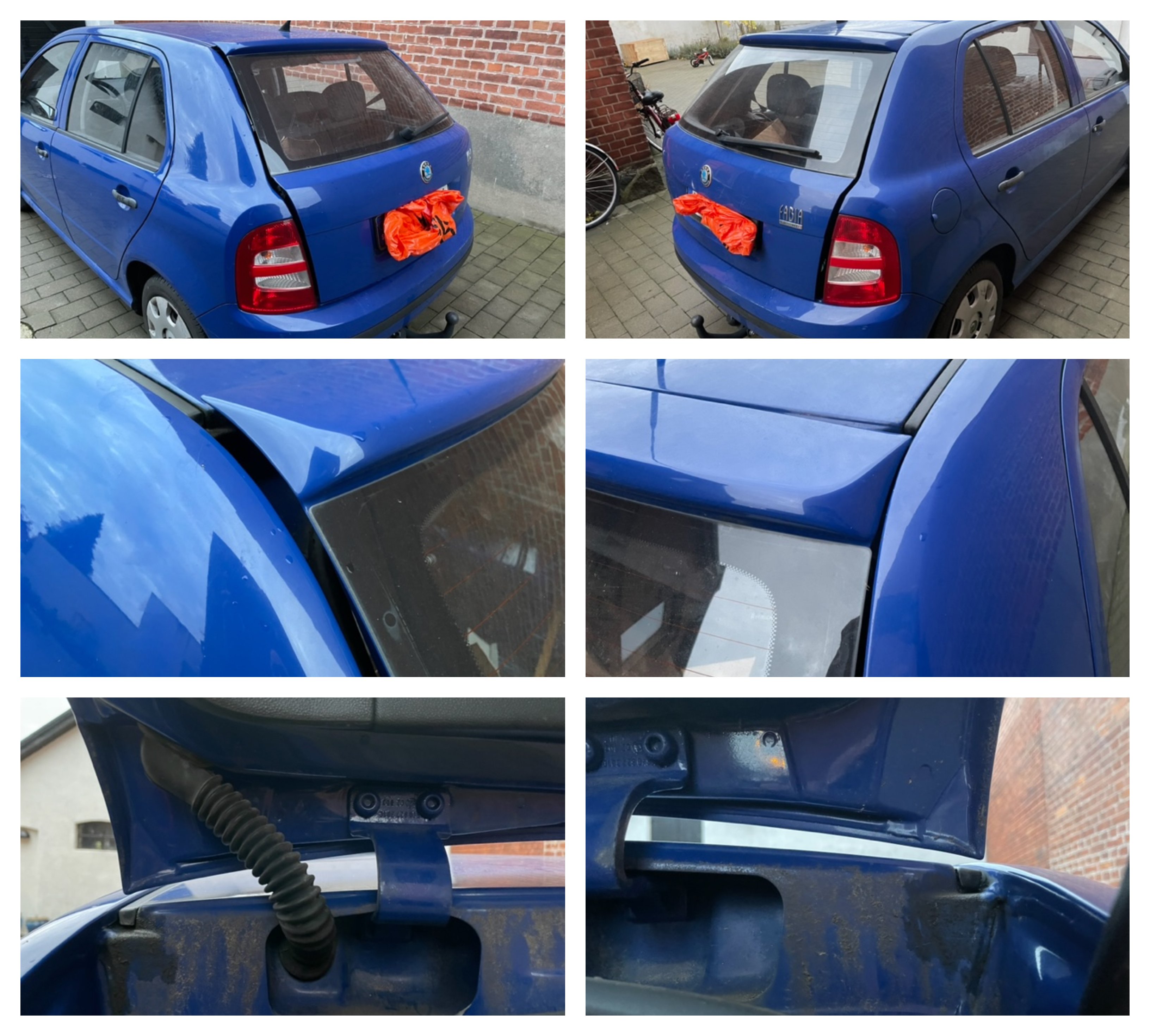 Trunk lid hinges need replacement... methods? - Skoda Fabia Mk1 (1999 ...