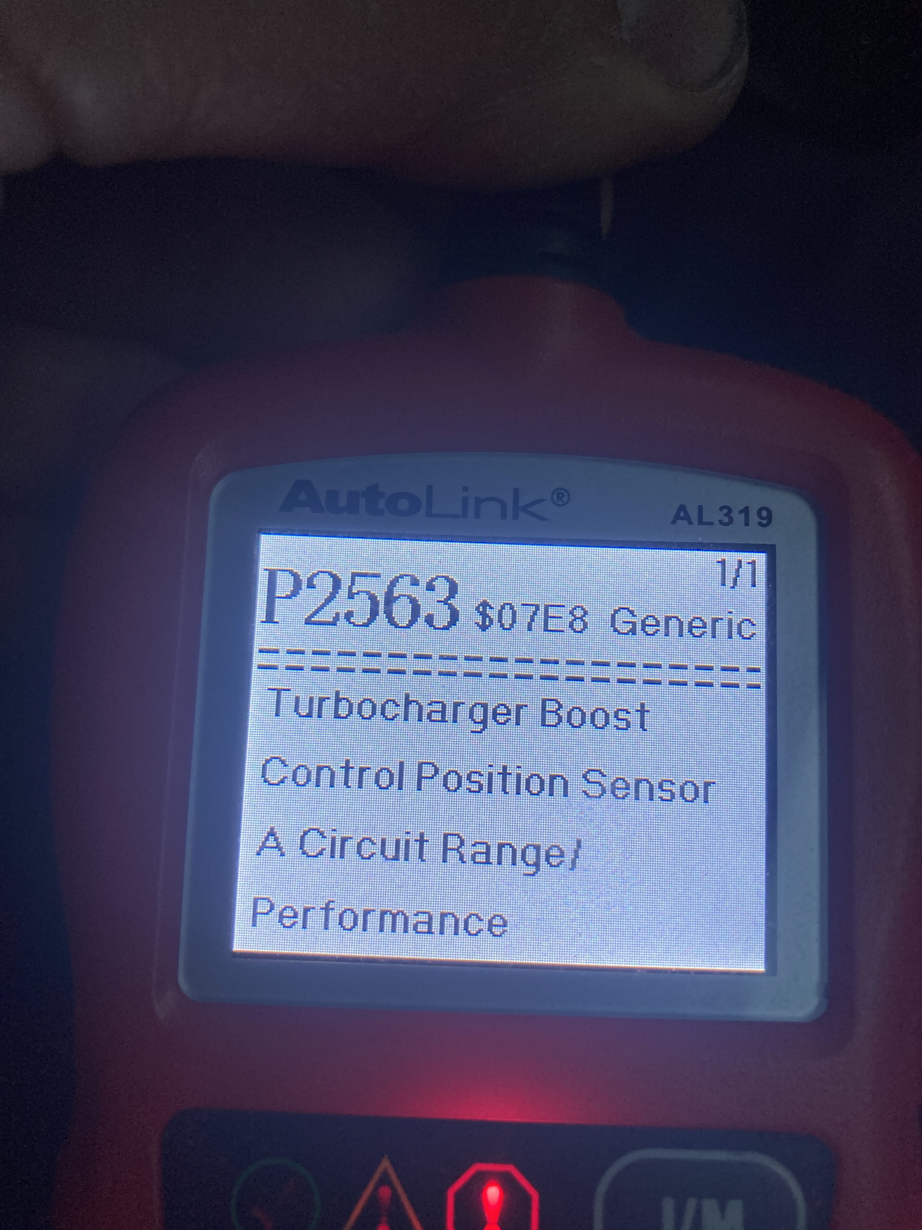 Fault Code P2563 Skoda Octavia Mk II 2004 2013 BRISKODA