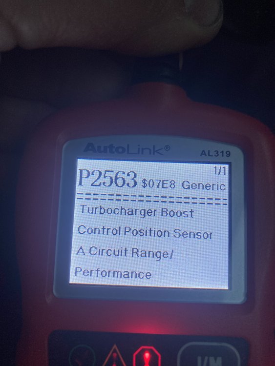 Fault code P2563 - Skoda Octavia Mk2 (2004 - 2013) - BRISKODA