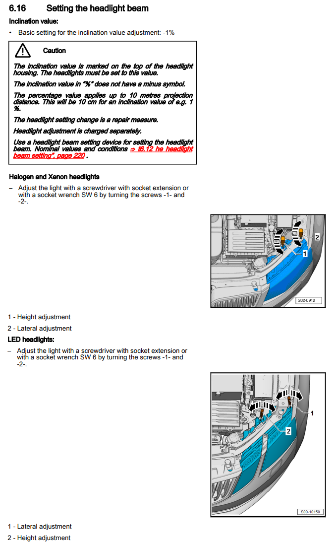 Octavia 3 FL high beam (H7 lamp) regulation - Skoda Octavia Mk3 (2013 ...