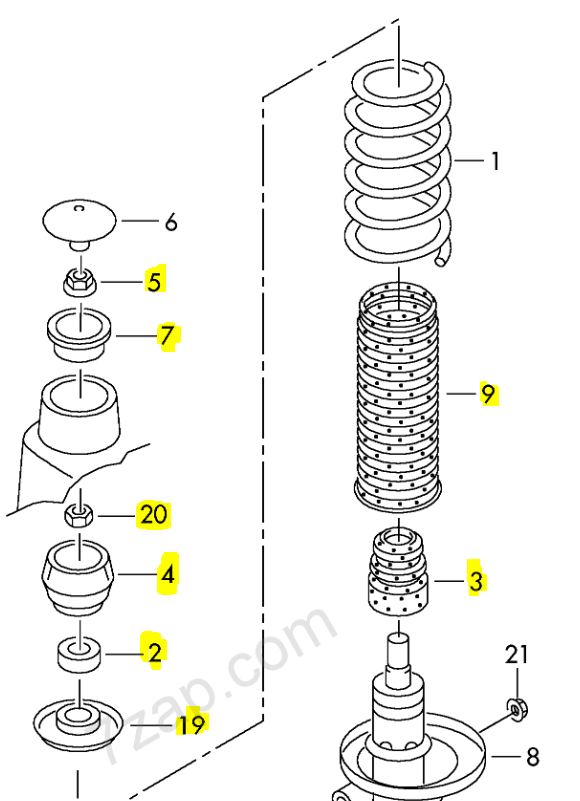 Skoda suspension parts store