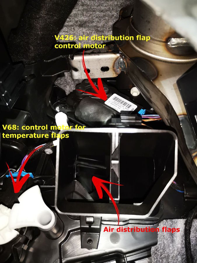 Fault code 928364 air distribution flap - Skoda Octavia Mk3 (2013 ...