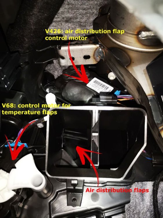 Fault code 928364 air distribution flap - Skoda Octavia Mk3 (2013 ...