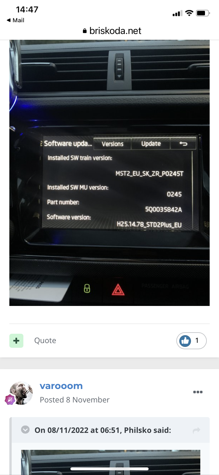 Skoda fabia 3 subwoofer info - Audio, Electronics and Security - BRISKODA