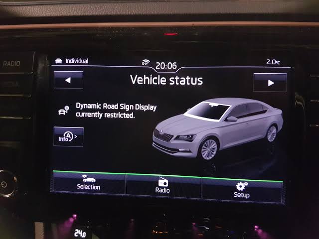 Error: Dynamic Road Sign Display error - Skoda Superb Mk3 (2015 - 2023 ...