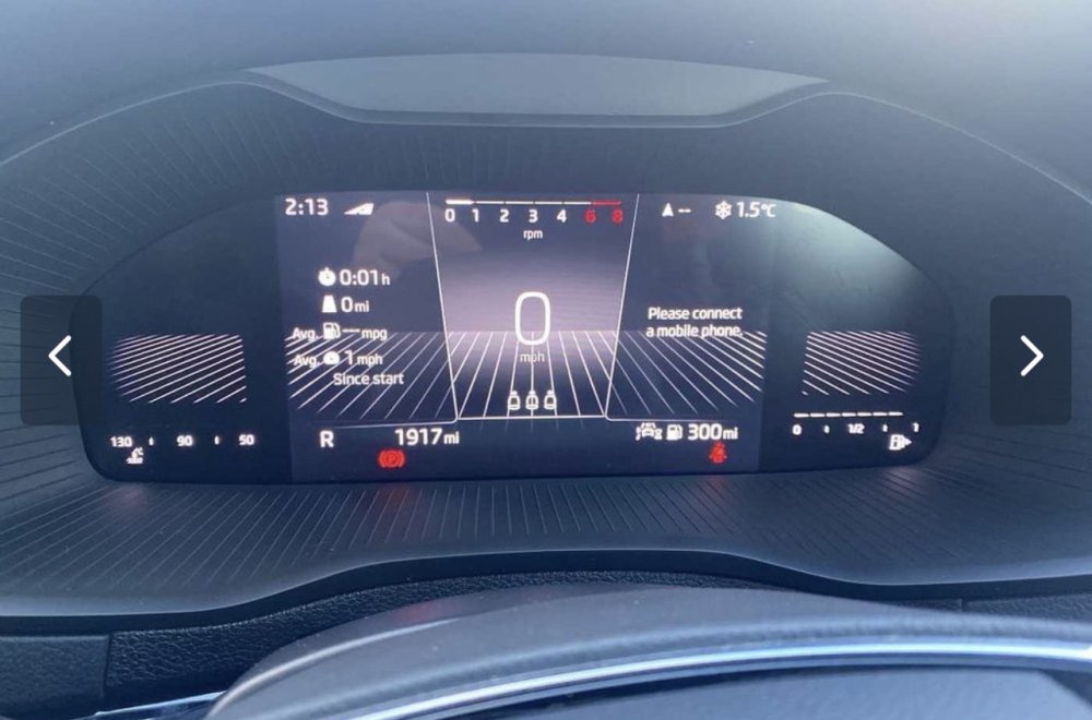 8” Virtual Cockpit - Skoda Karoq - BRISKODA