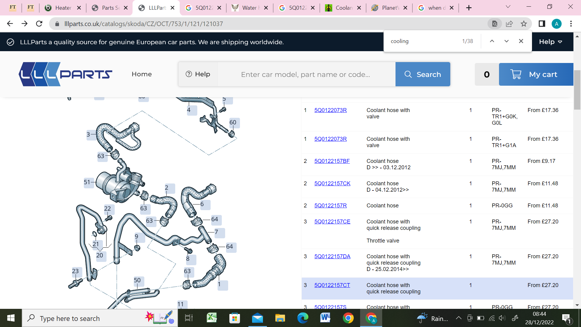Heater hoses! - Skoda Octavia Mk3 (2013 - 2020) - BRISKODA