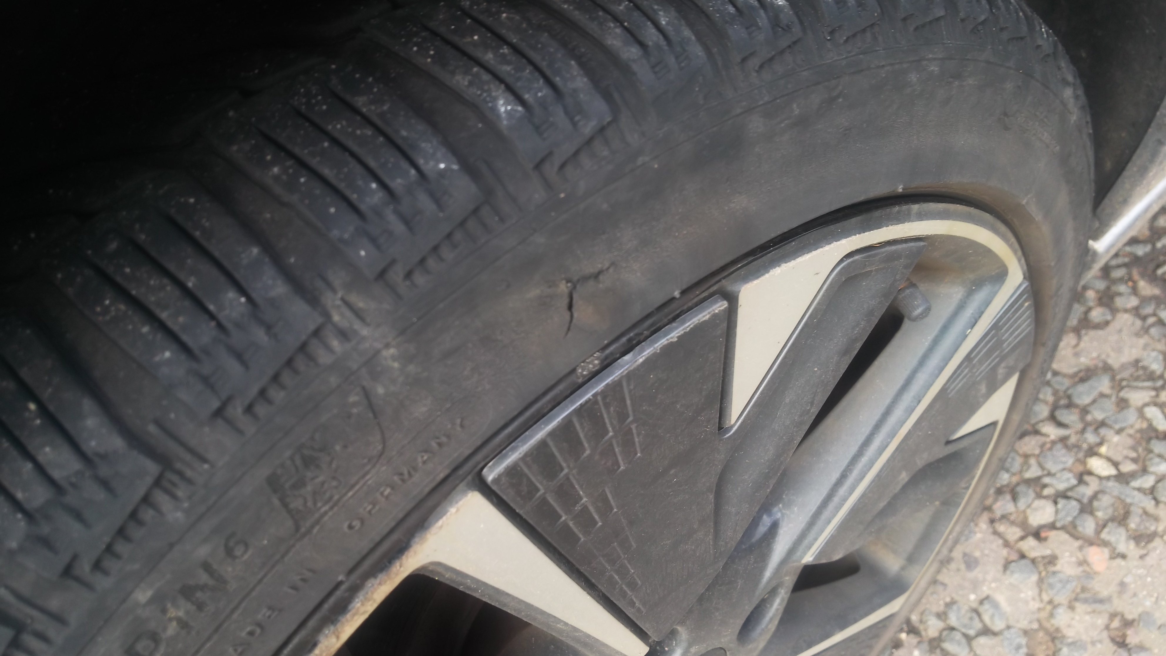 3 Month Old Tyre Bulging - Tyres & Wheels - BRISKODA