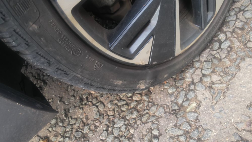 3 Month Old Tyre Bulging - Tyres & Wheels - BRISKODA
