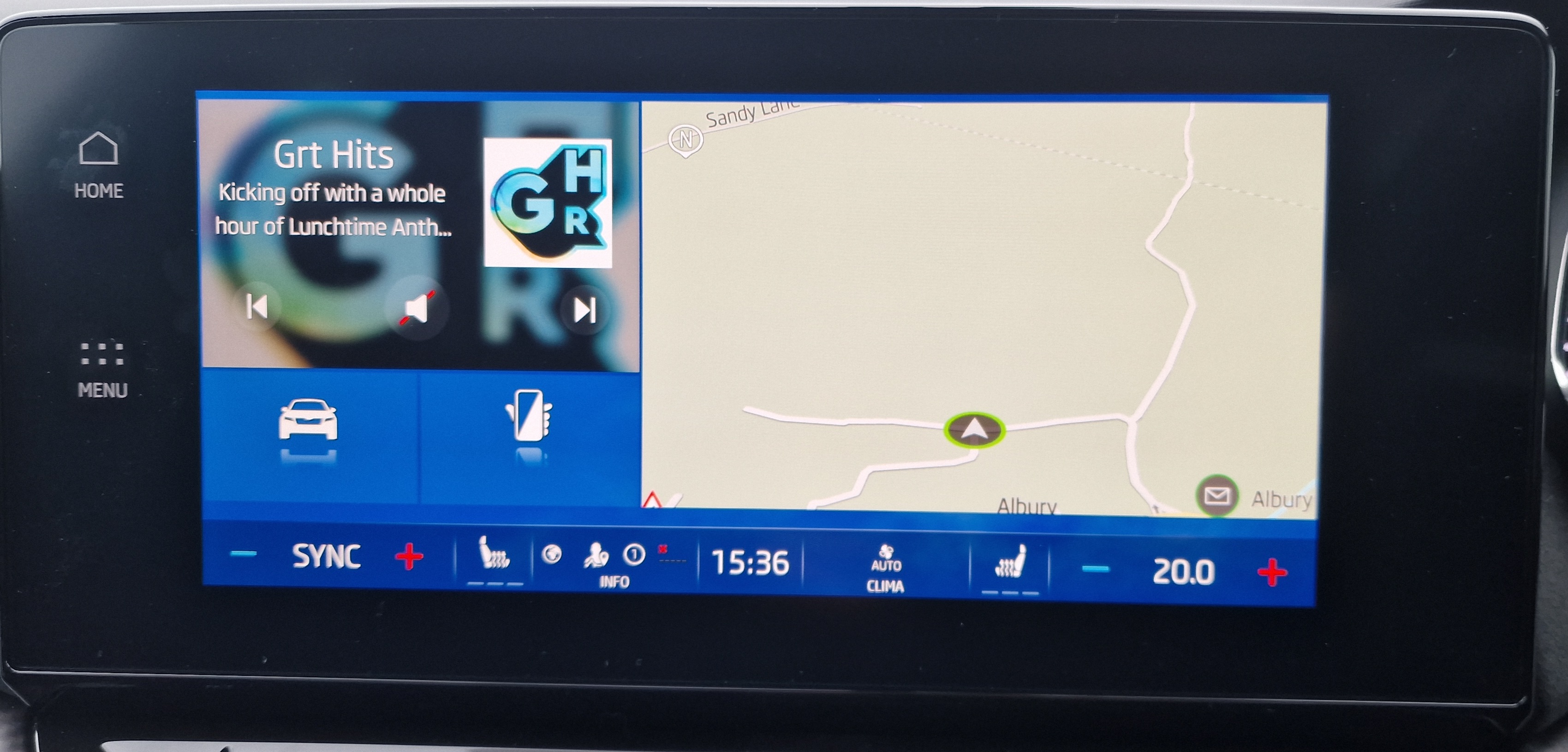 Infotainment screen configuration - Skoda Octavia Mk4 (2020 > ) - BRISKODA