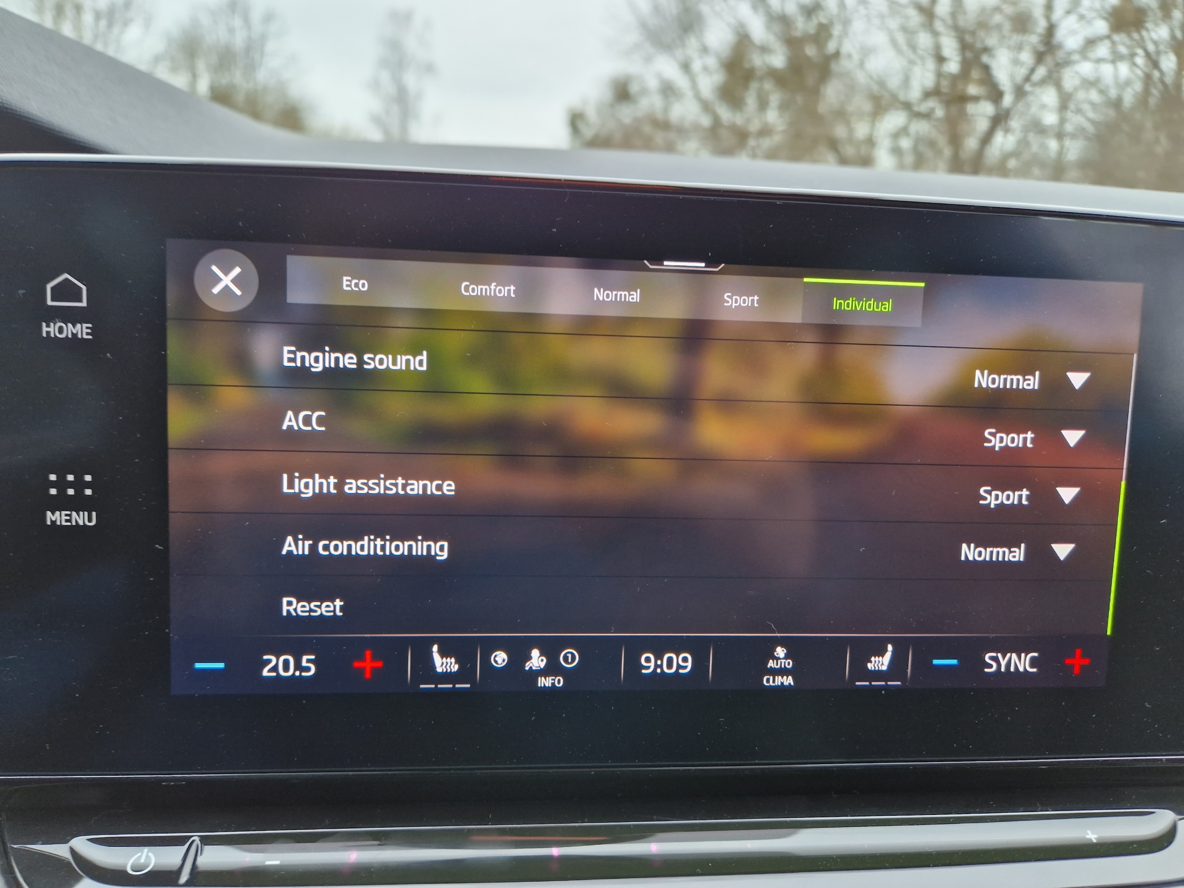 DCC individual settings - Skoda Octavia Mk4 (2020 > ) - BRISKODA