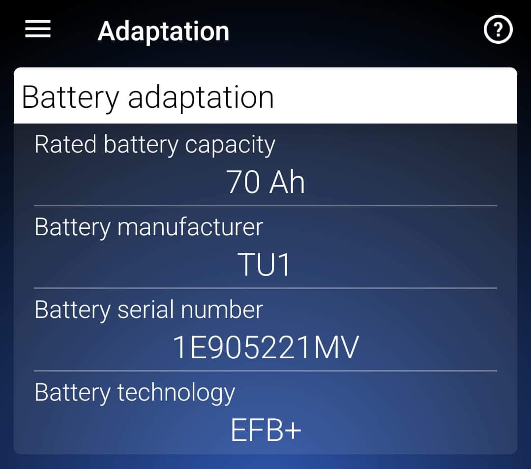 Dead battery, EFB vs AGM replacement (and self code?) - Skoda Superb ...