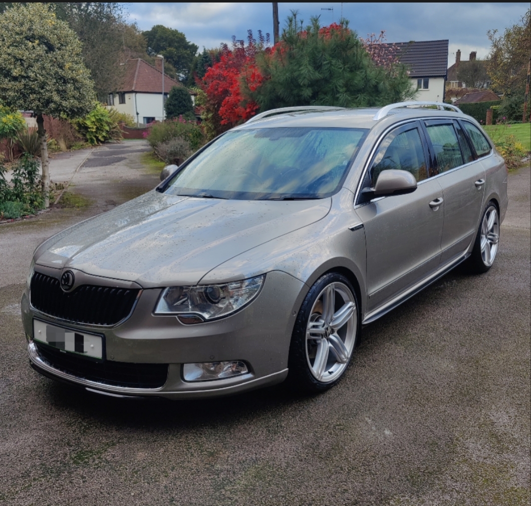 New wheels. - Skoda Superb Mk2 (2008-2015) - BRISKODA