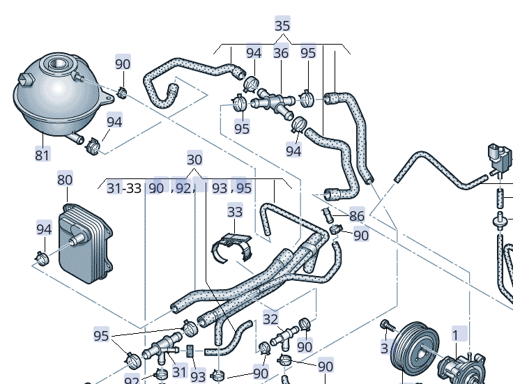 Leaking coolant hose. - Skoda Rapid & Spaceback (2012 > ) - BRISKODA