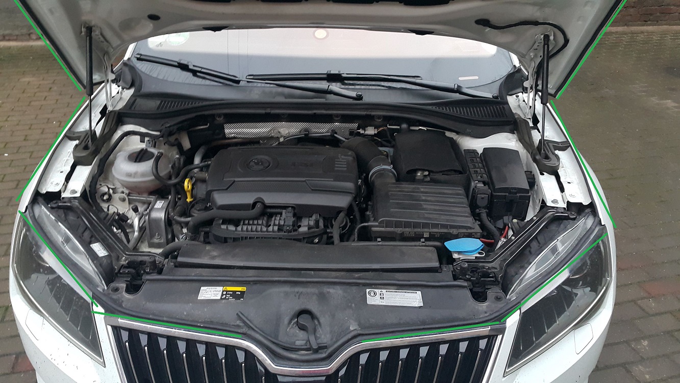 Superb engine bays (2.0tsi) - Skoda Superb Mk3 (2015 - 2023) - BRISKODA