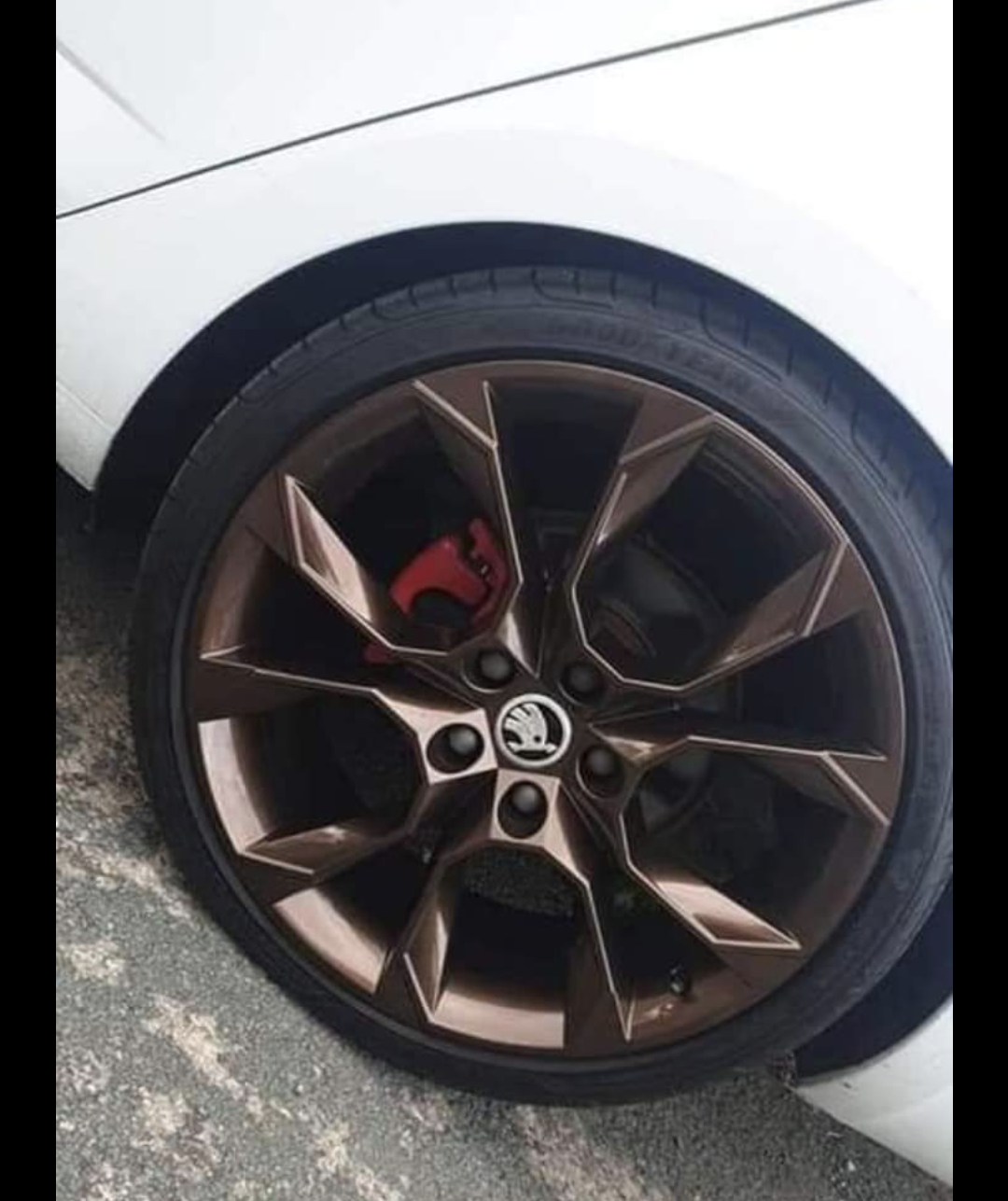 Bronze alloys on a Black vrs... - Skoda Octavia Mk3 (2013 - 2020) - BRISKODA