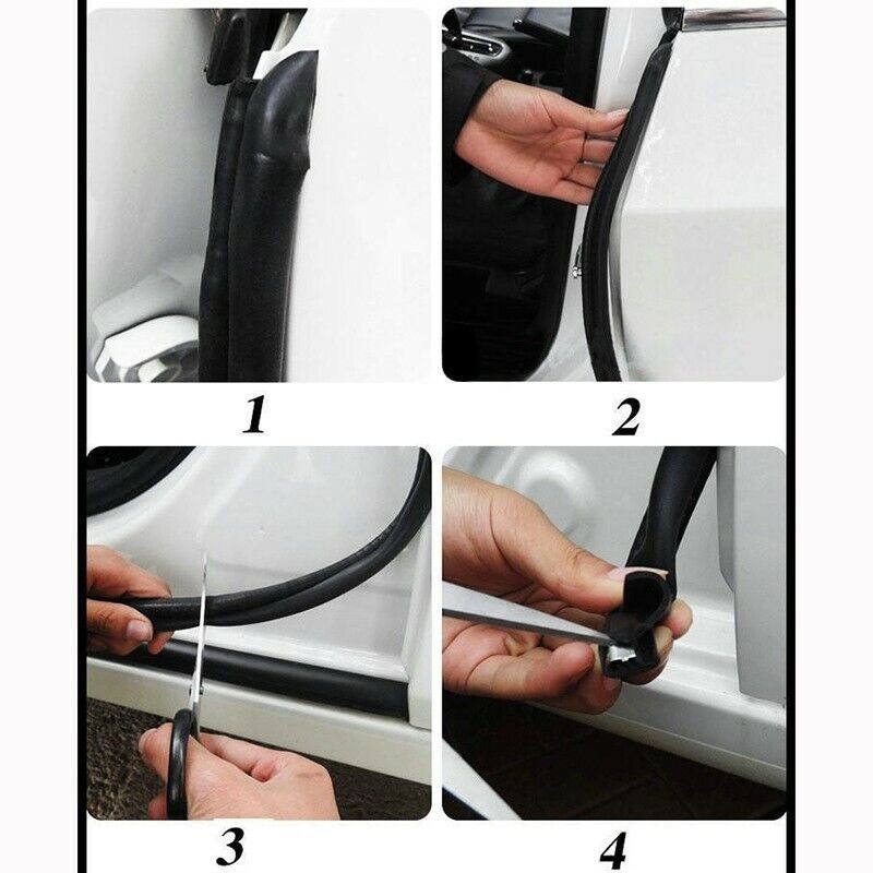 Skoda Superb Door Rubber Seals/Edge Trims - to go between the gaps ...
