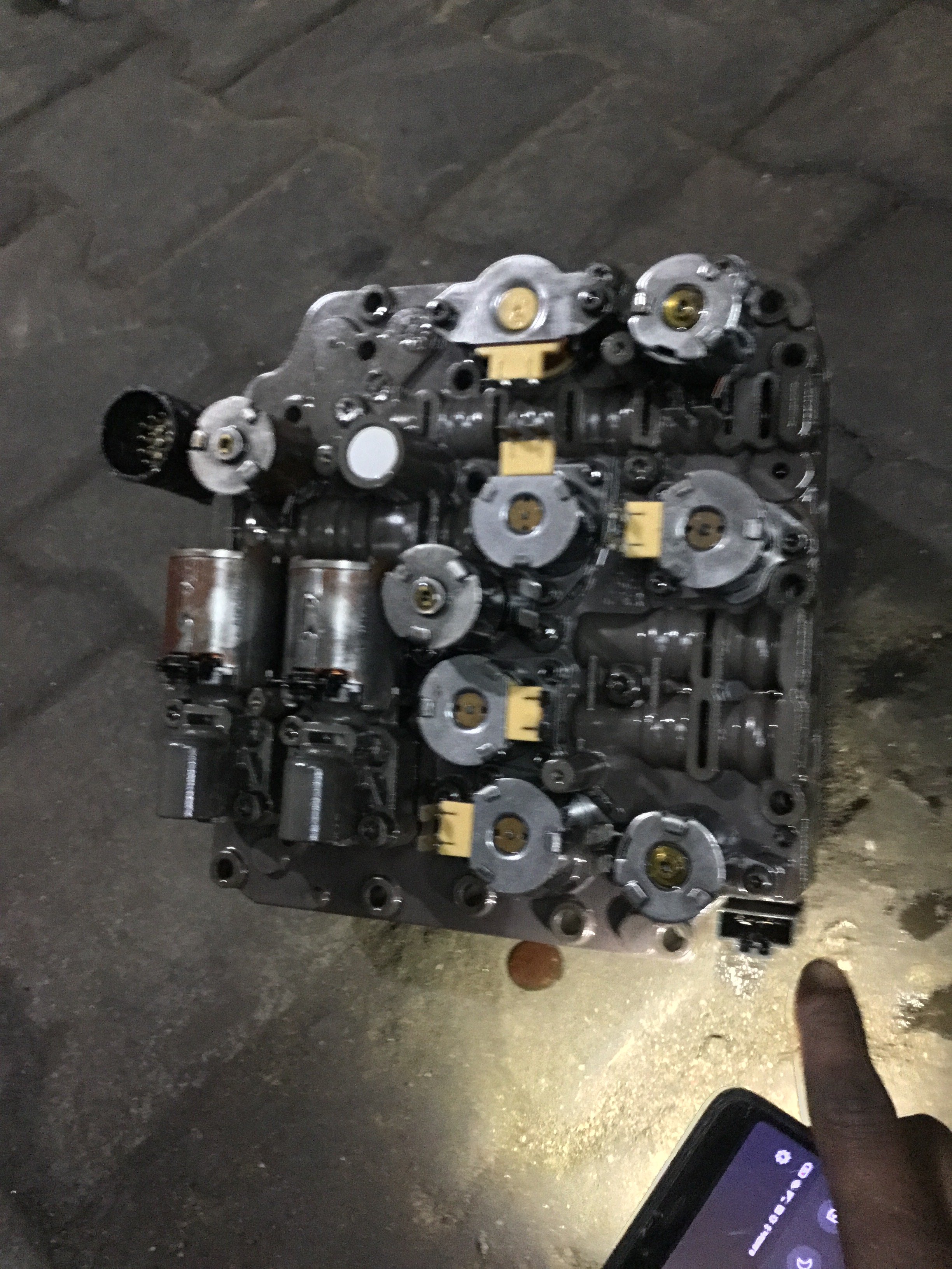 Where to locate my car mechatronics number other than - Skoda Octavia ...