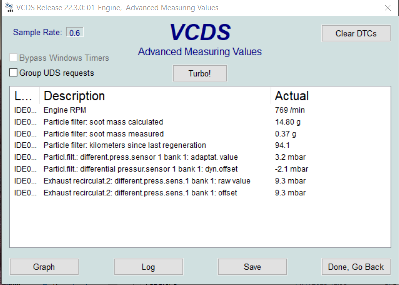 mass soot calculated - Skoda Fabia Mk2 (2007-2014) - BRISKODA