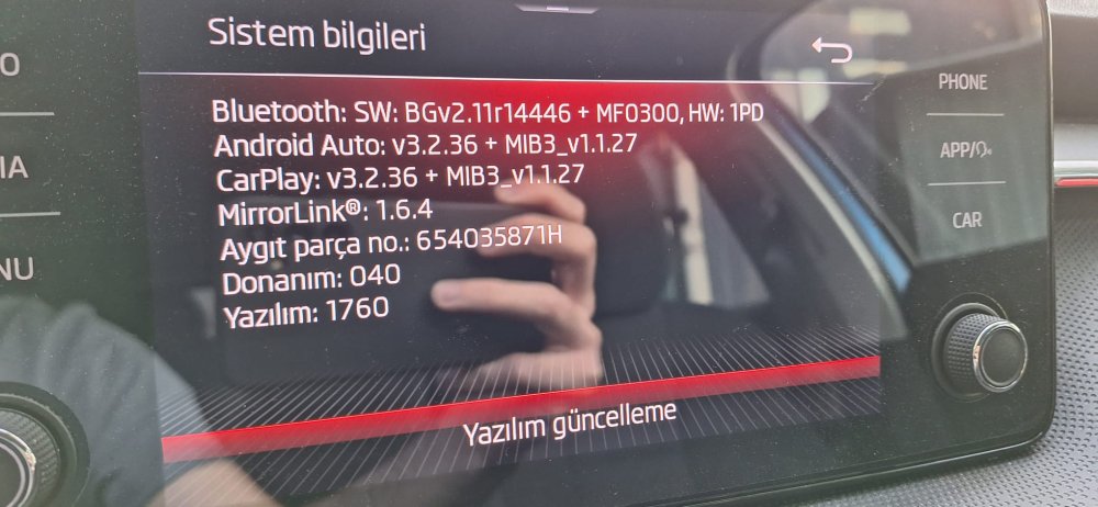 Update Firmware infotainment - Skoda Fabia Mk4 (2021 > ) - BRISKODA