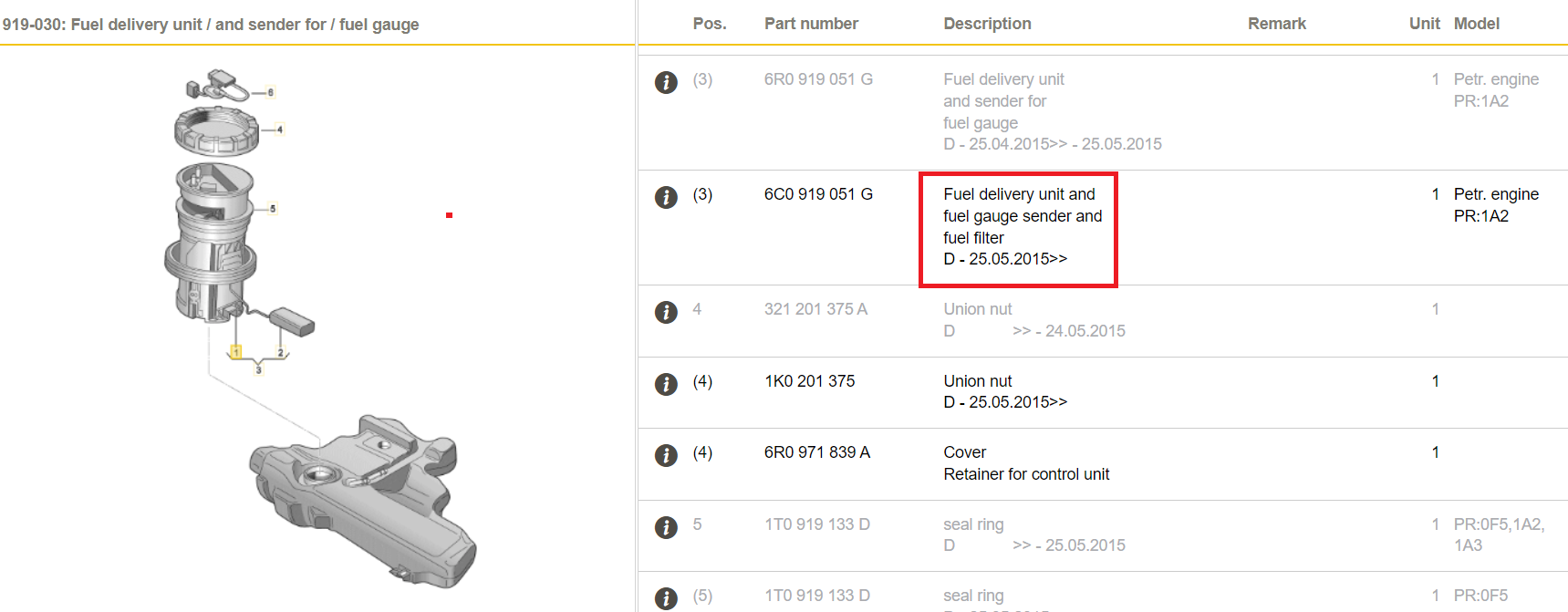 Fuel Filter - Skoda Fabia Mk3 (2014-2021) - BRISKODA