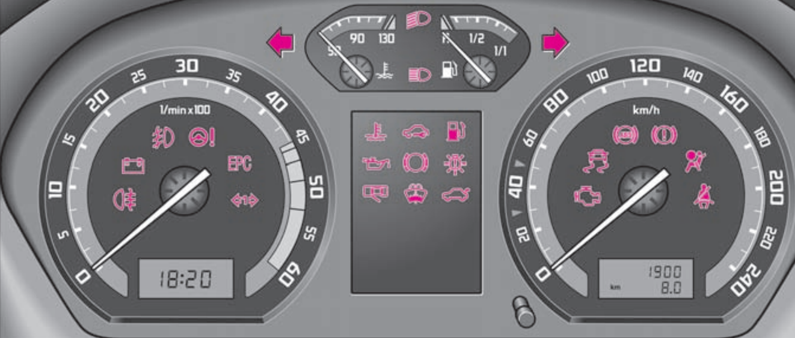Red flashing EML light plus beeps - Skoda Fabia Mk1 (1999-2007) - BRISKODA
