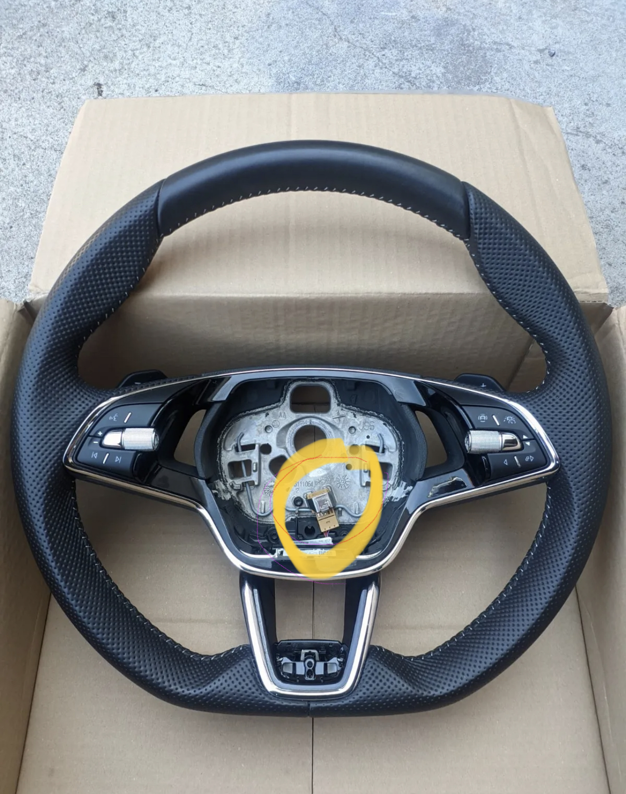 Steering wheel retrofit Skoda scala - Škoda Scala - BRISKODA
