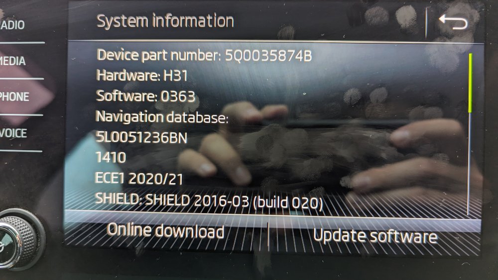 Skoda Octavia Mk3 software updates - Skoda Octavia Mk3 (2013 - 2020 ...