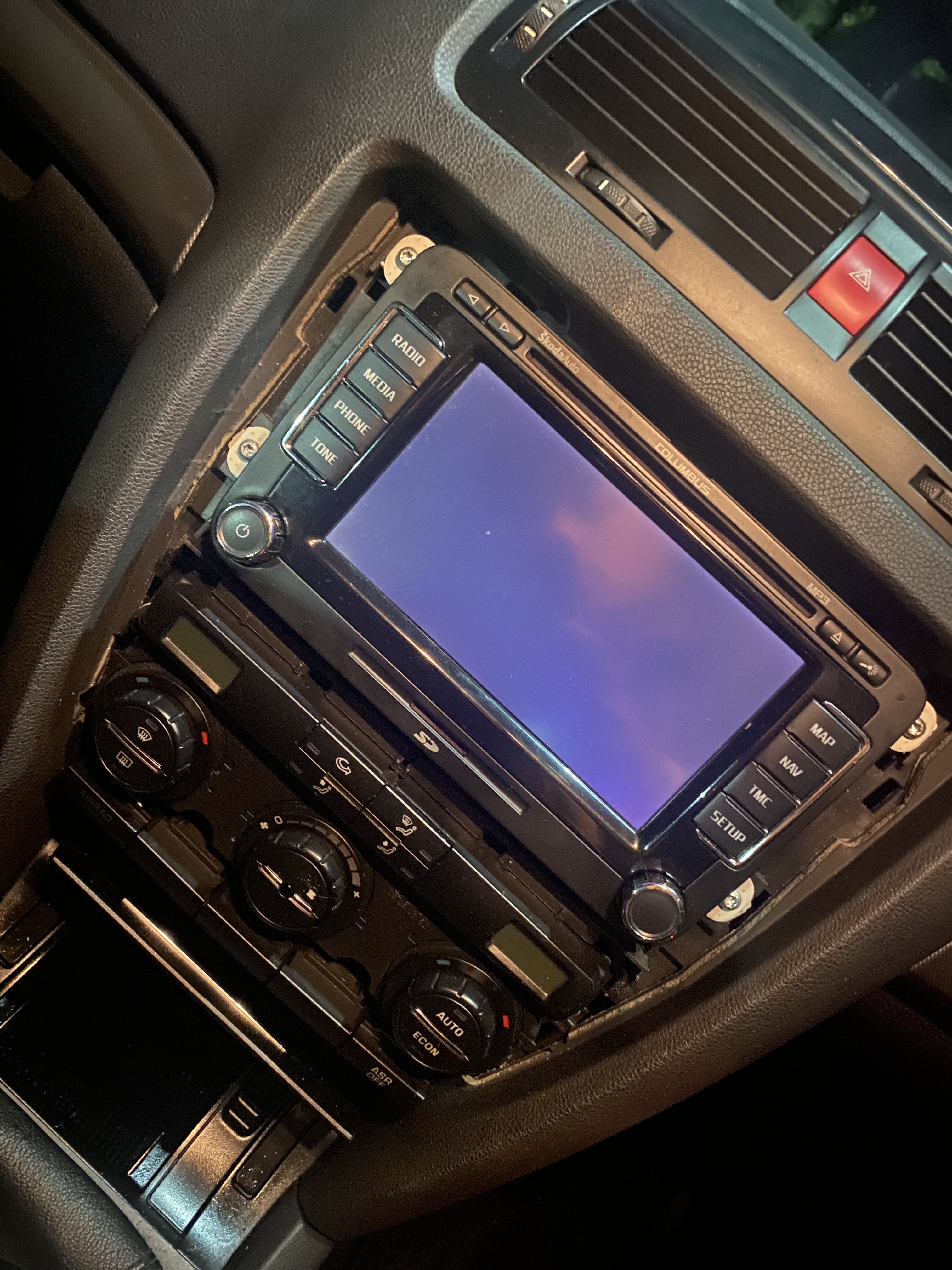 RNS510 Columbus blank screen data repair - Skoda Octavia Mk2 (2004 ...