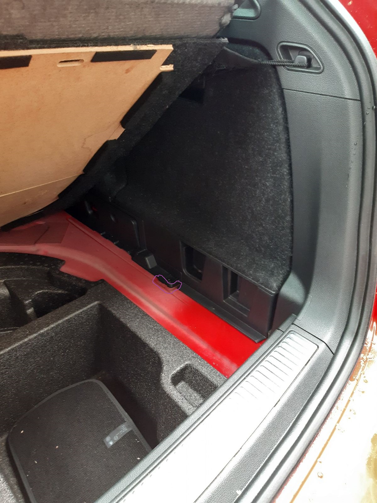 Water/rain leak right rear boot on superb combi - Skoda Superb Mk3 ...