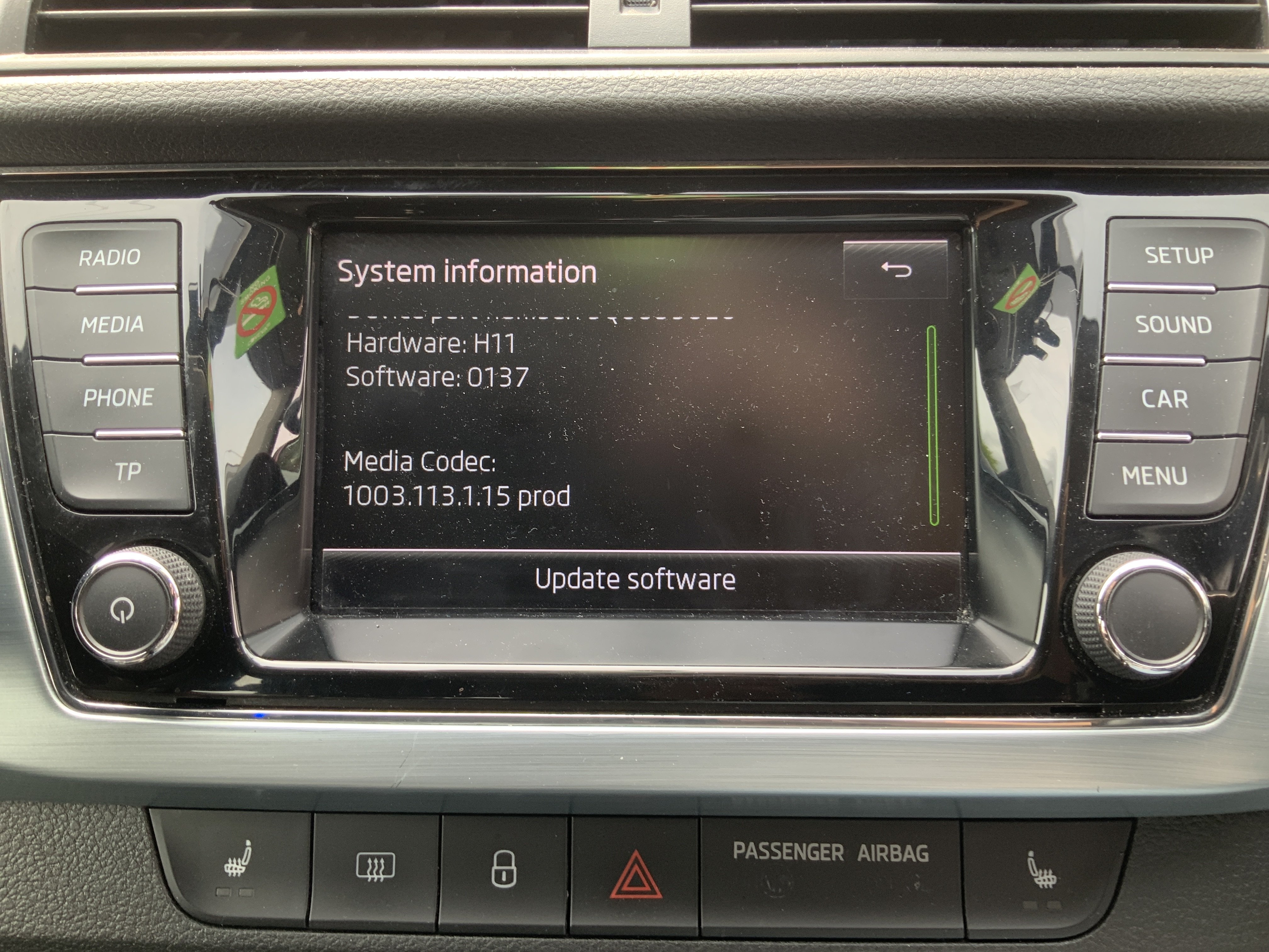 replacement oem multimedia unit - Skoda Fabia Mk3 (2014-2021) - BRISKODA