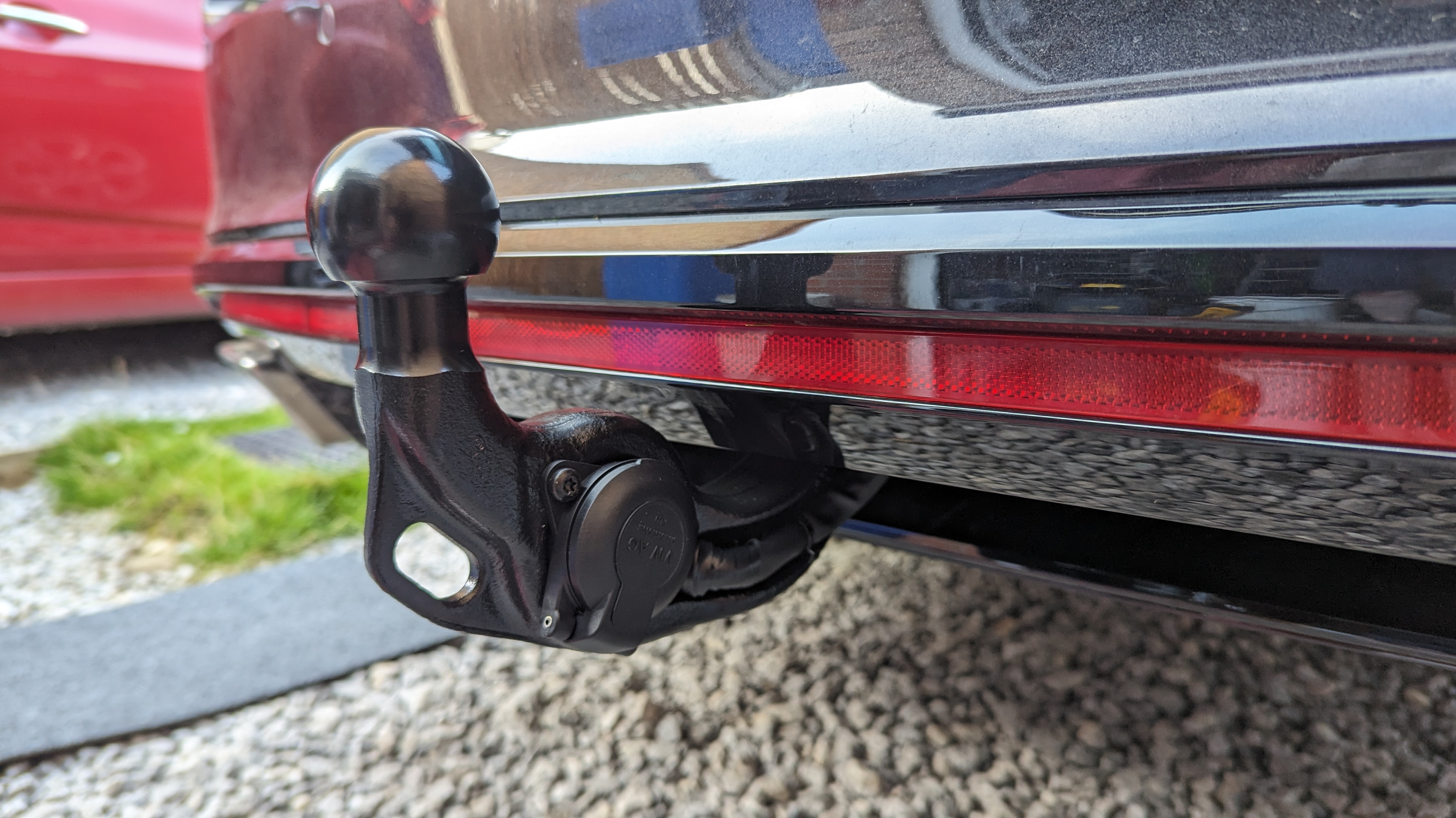 Octavia IV VRS powerfold towbar retrofit - Skoda Octavia Mk4 (2020 ...