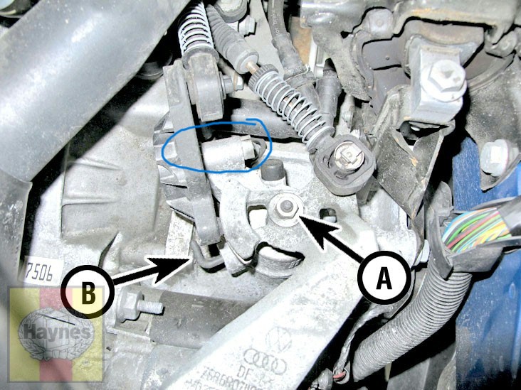 Stiff transmission and truble with resetting transmission linkage ...