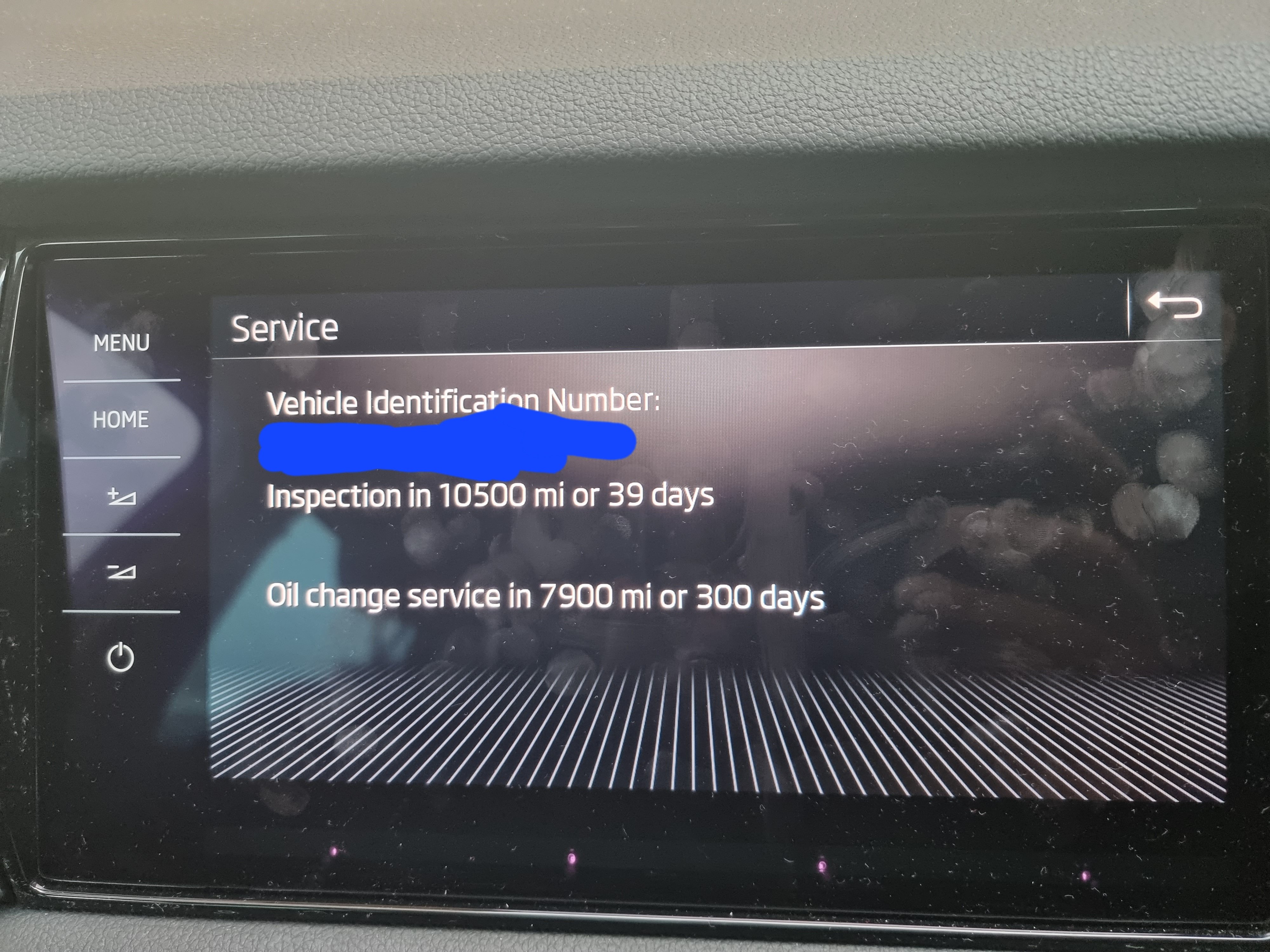 Inspection in X days - Skoda Kodiaq MK1 (2017-2023) - BRISKODA