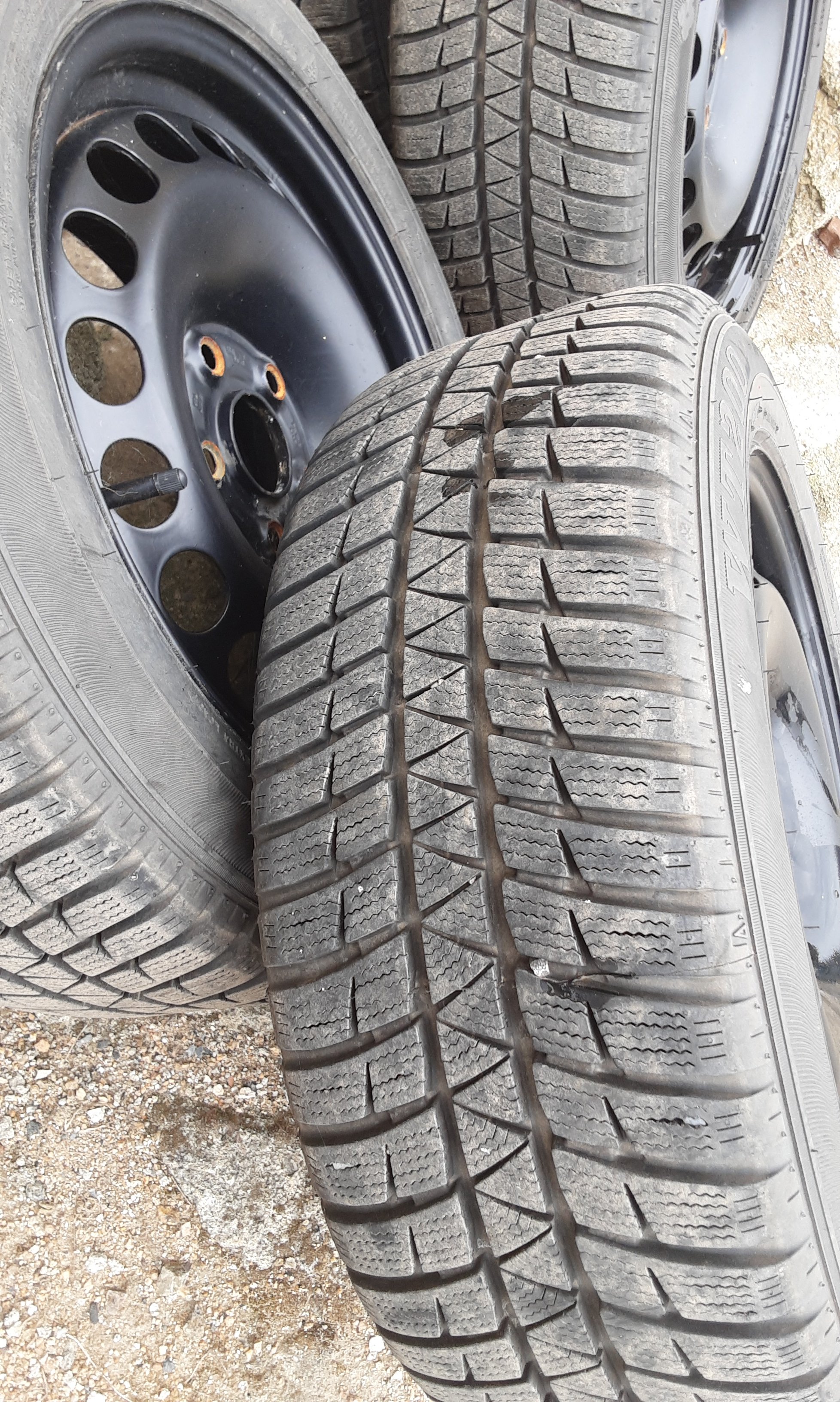 Superb mk2 16" steel rims and nearly new snow tyres - Wheels & Tyres ...