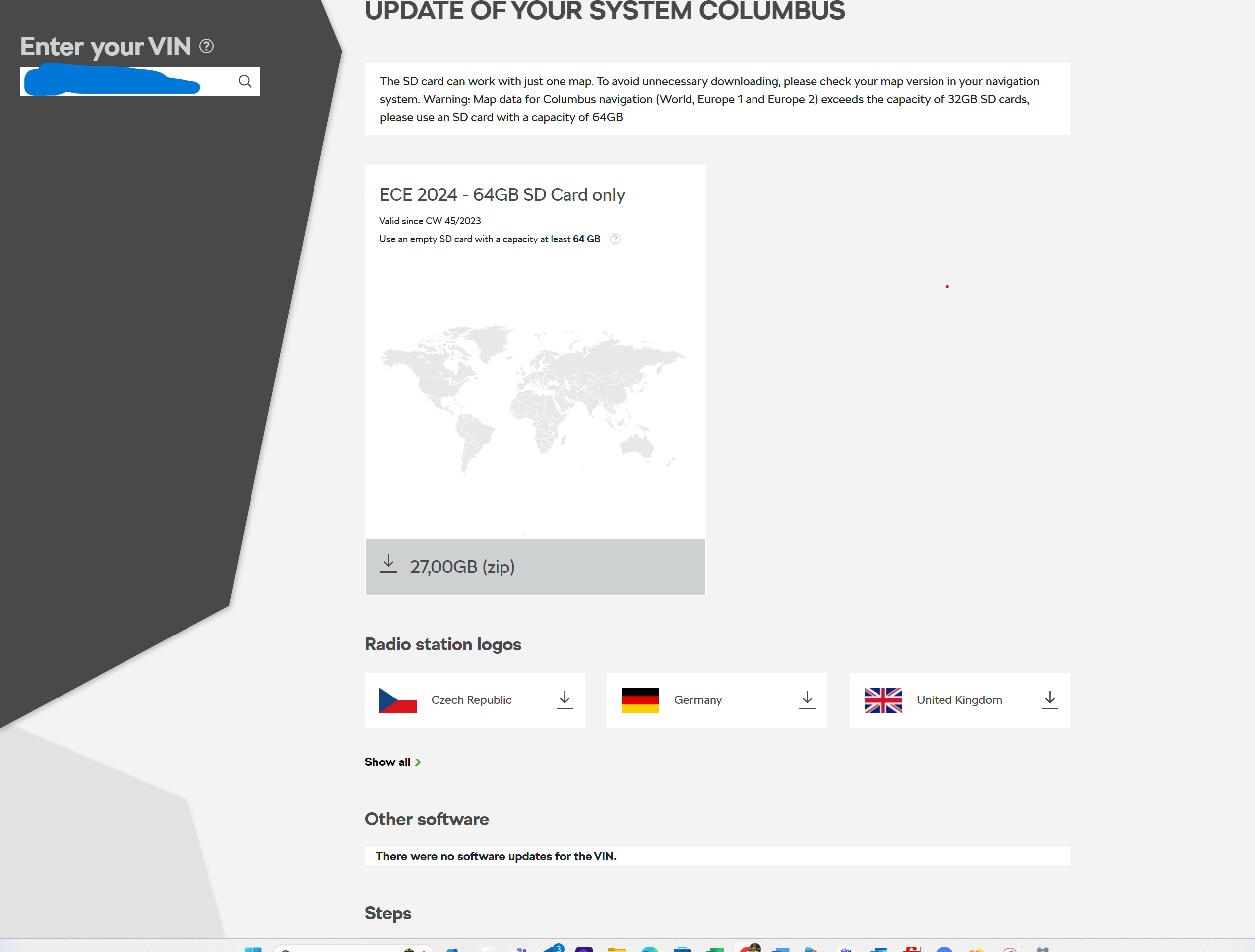 Map Update Errors Unzipping New updated CW 45/2023 HIGH12_P350_EU_202345 - Audio, Electronics ...