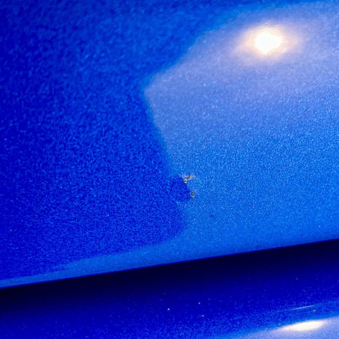 Rust spot on boot. - Styling and Car Care - BRISKODA