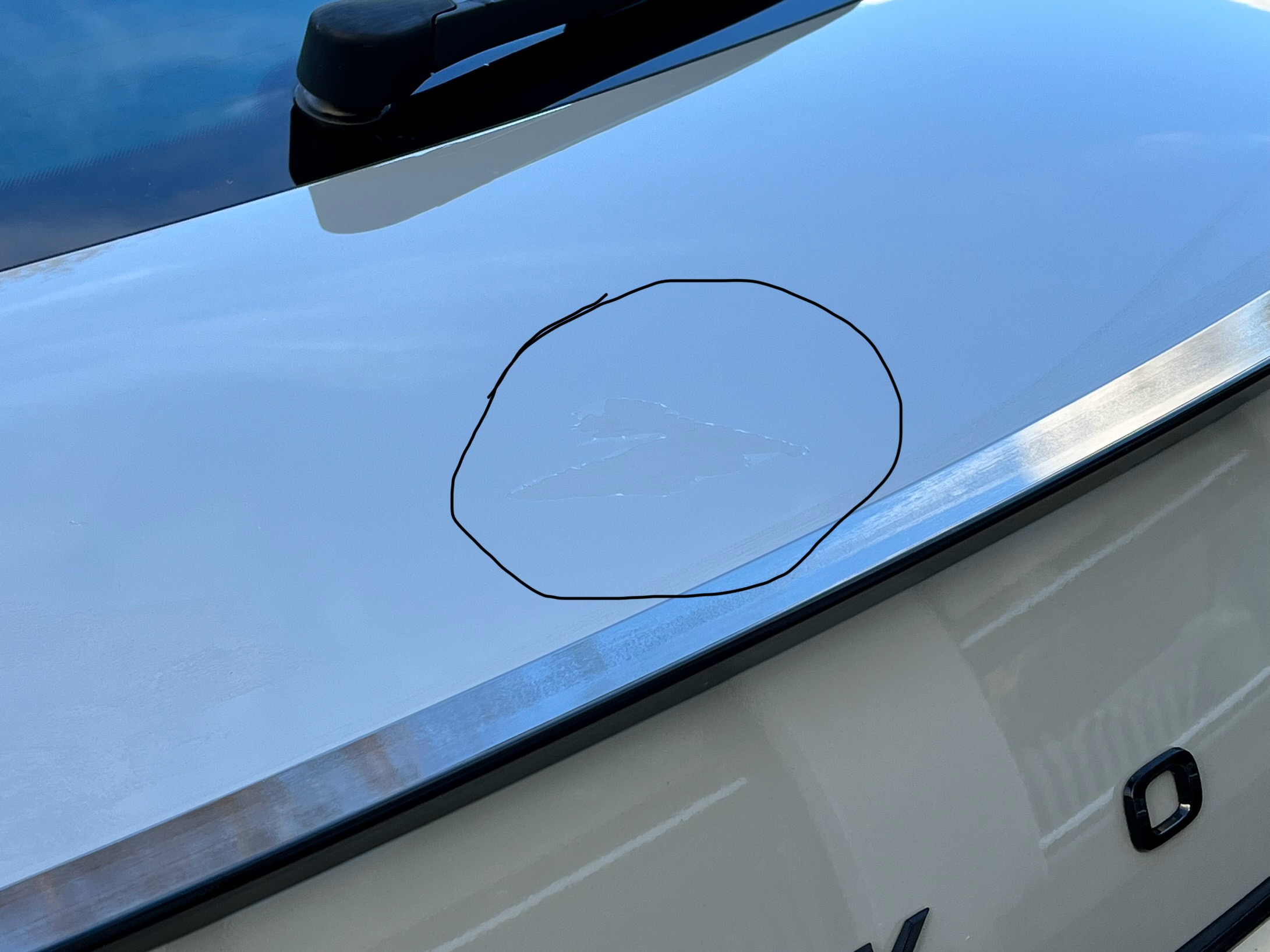 Paint peeling from rear boot - Skoda Superb Mk3 (2015 - 2023) - BRISKODA