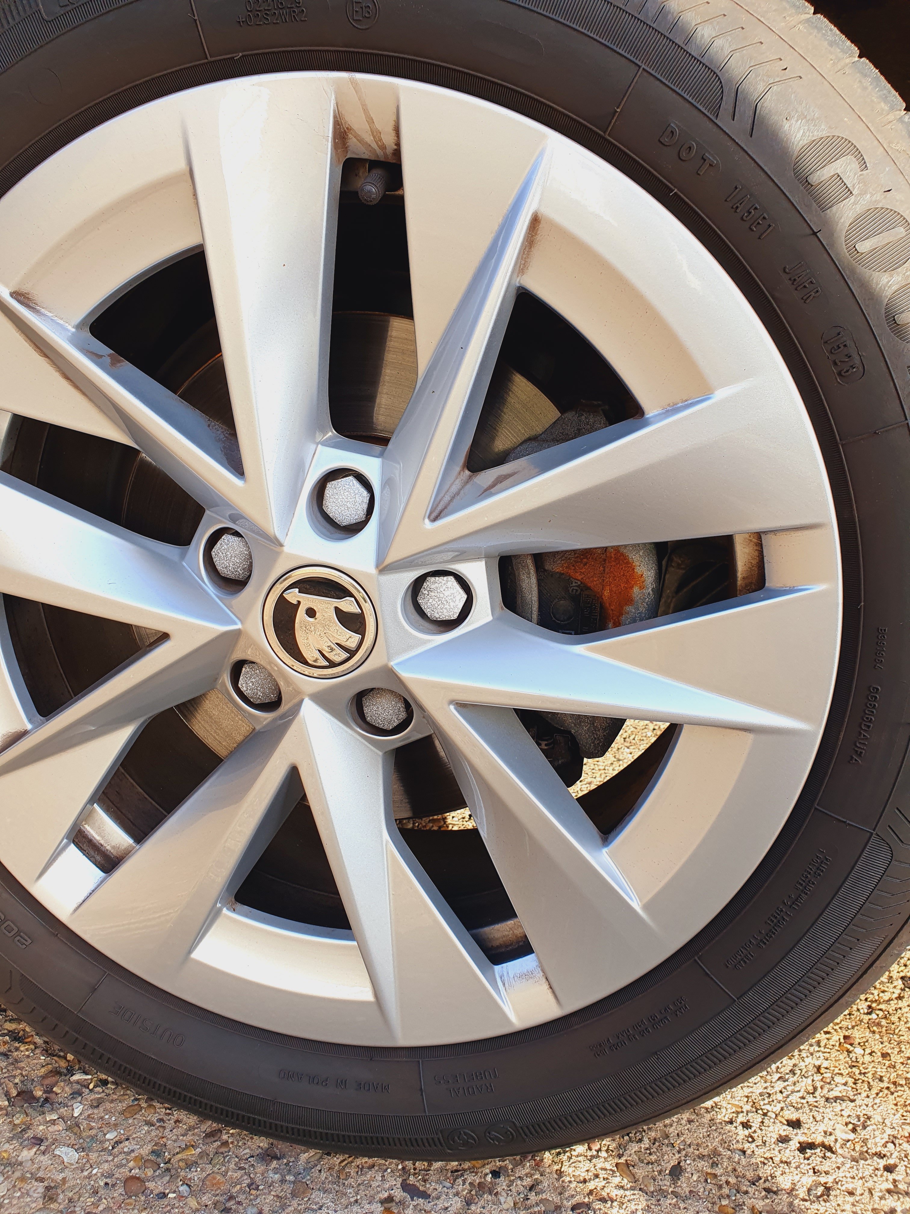 Rust on brake caliper - Skoda Octavia Mk4 (2020 > ) - BRISKODA