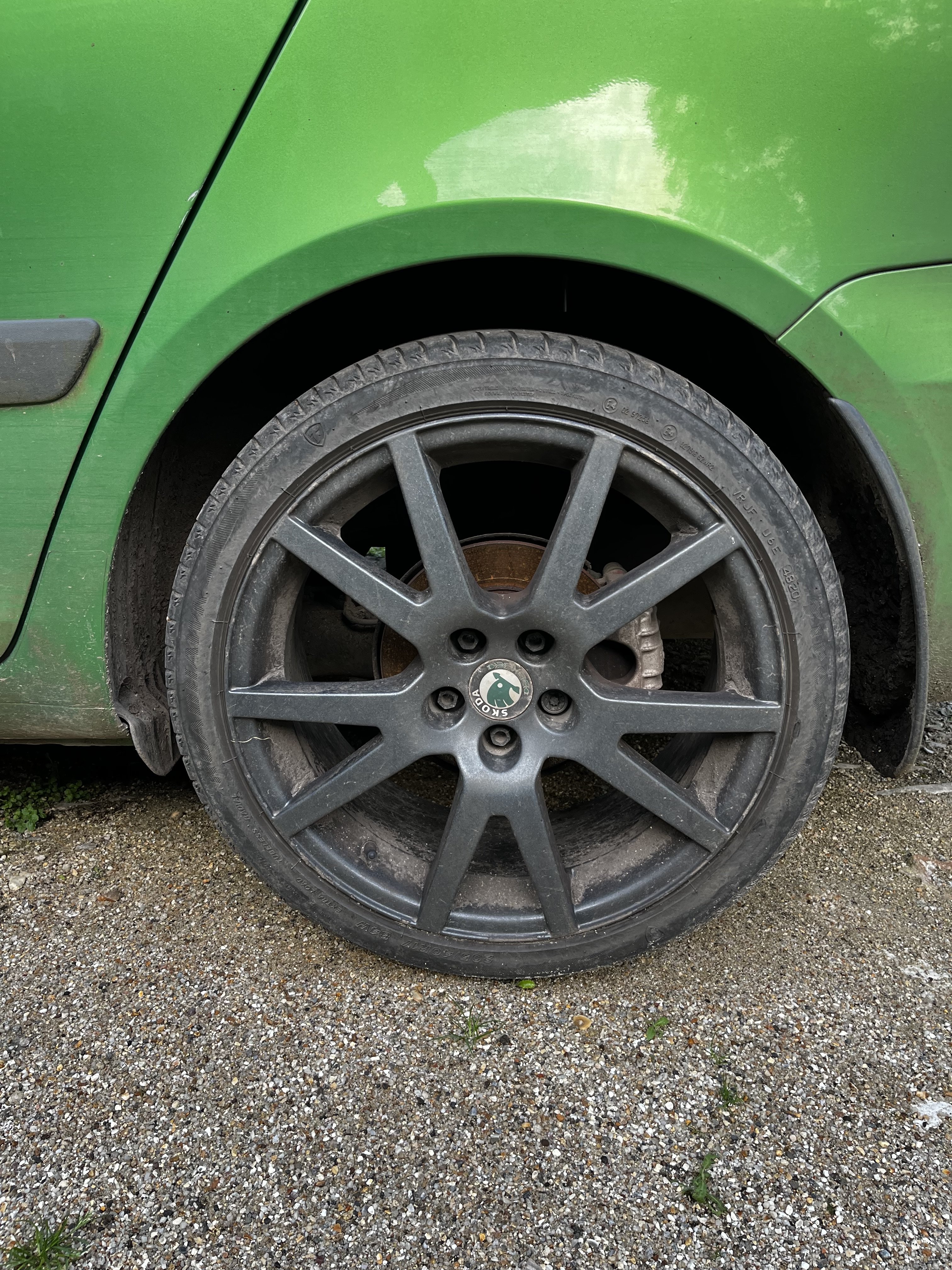 2012 Skoda Fabia VRS - 17" Wheel Sourcing - Skoda Fabia Mk2 (2007-2014 ...