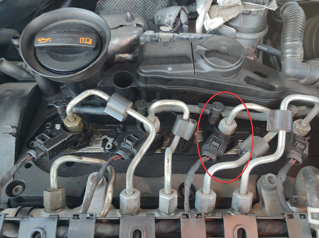 P0203 - Injector Circuit/Open - Cylinder 3 - Skoda Octavia Mk2 (2004 ...