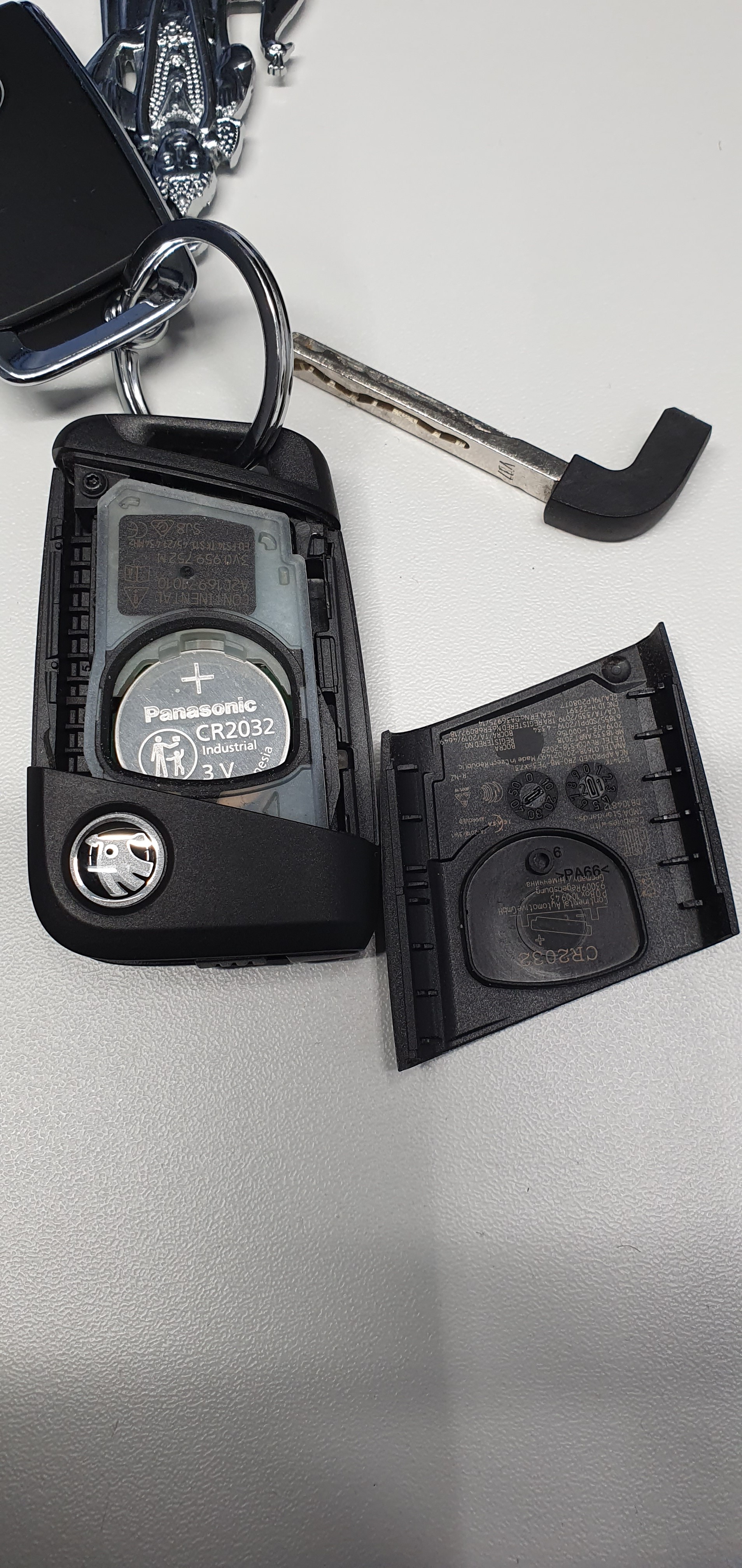 Skoda karoq key fob battery replacement store