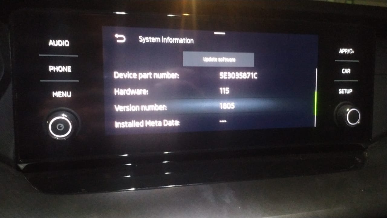 Updating infotainment software - Skoda Octavia Mk4 (2020 > ) - BRISKODA