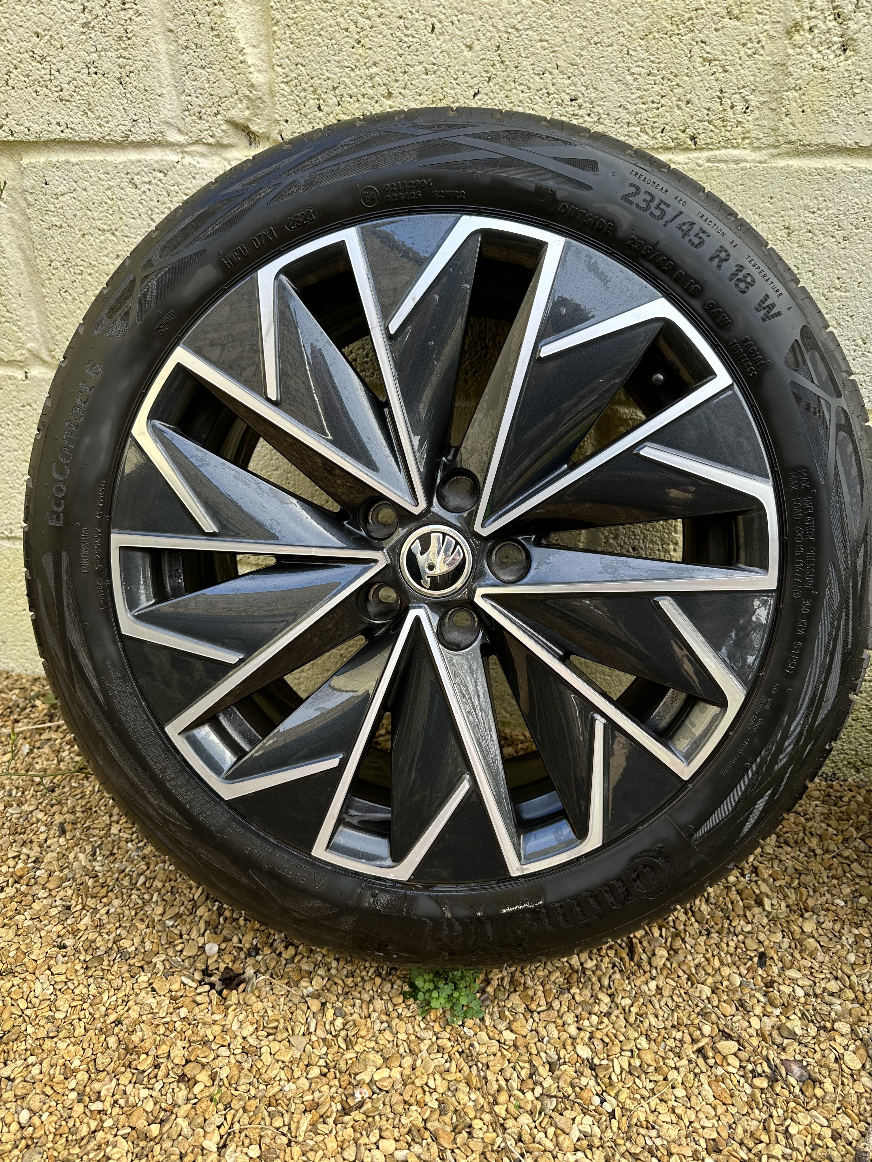 Nearly new Propus Aero 18 inch wheels and Continental Ecocontact 6 ...
