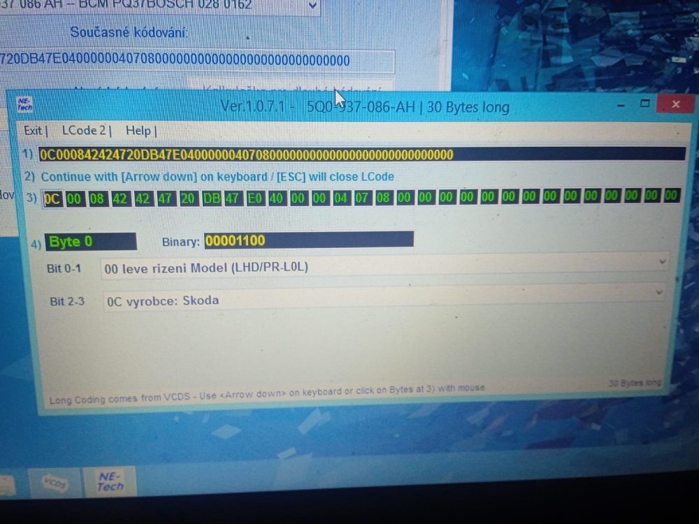 Halogen headlights coding. - Skoda Octavia Mk3 (2013 - 2020) - BRISKODA