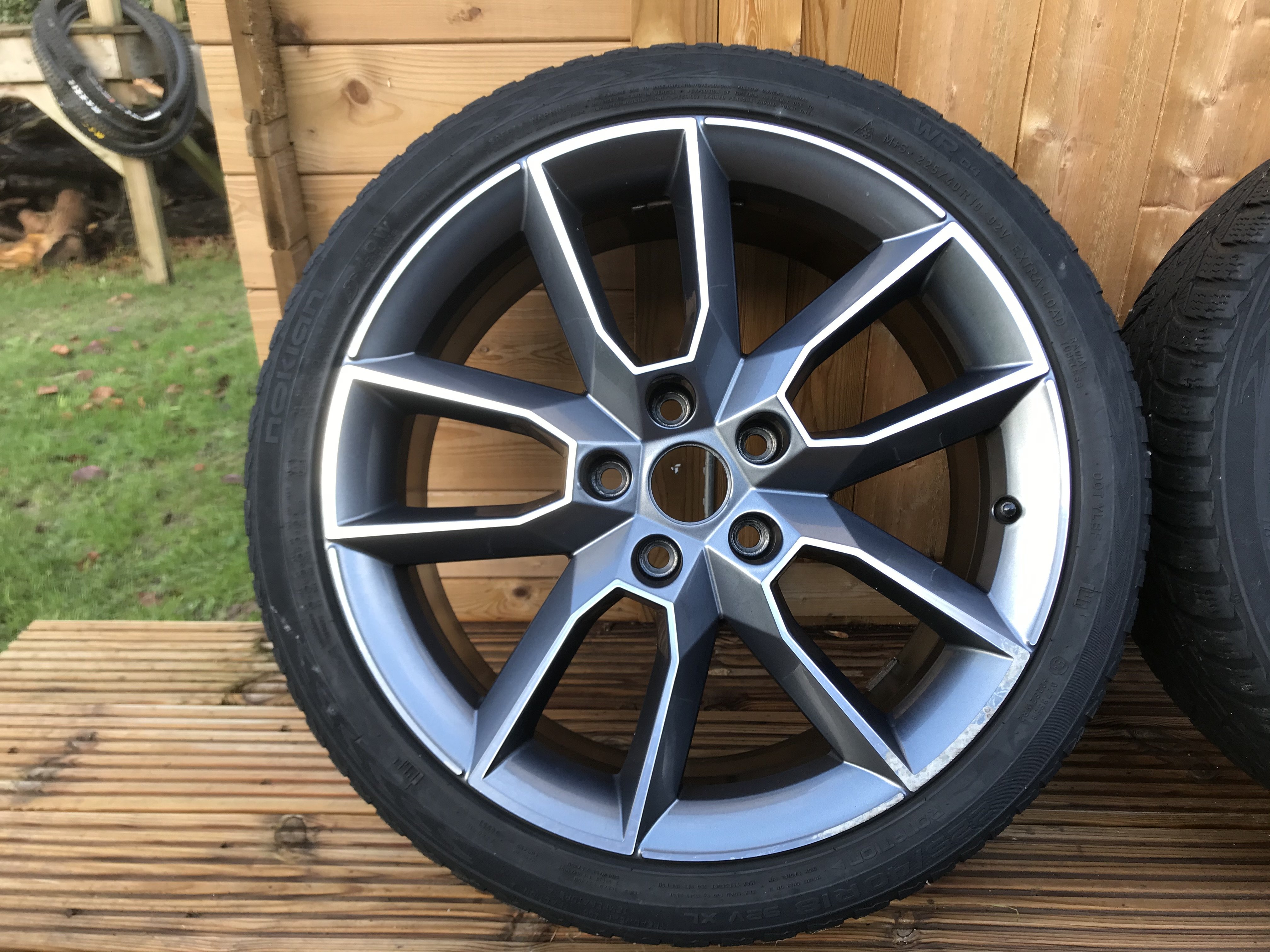 *SOLD* Octavia vRS 18" Gemini Wheels x4 - Wheels & Tyres For Sale - BRISKODA