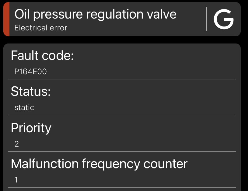 Oil pressure regulation valve P164E00 - Skoda Octavia Mk3 (2013 - 2020 ...