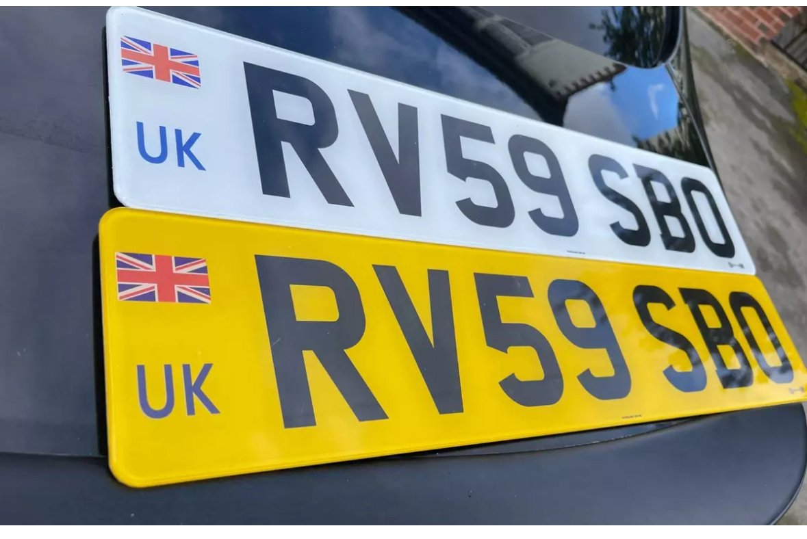 Reg plate requirements - Driving and Touring routes - BRISKODA